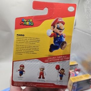 Jakks | Toys | 7 Super Mario Bros Yoshi Mario Cappy Fire Ice Figure 25 ...